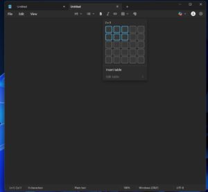 Windows 11 Notepad now lets you create tables like in Microsoft Word ...