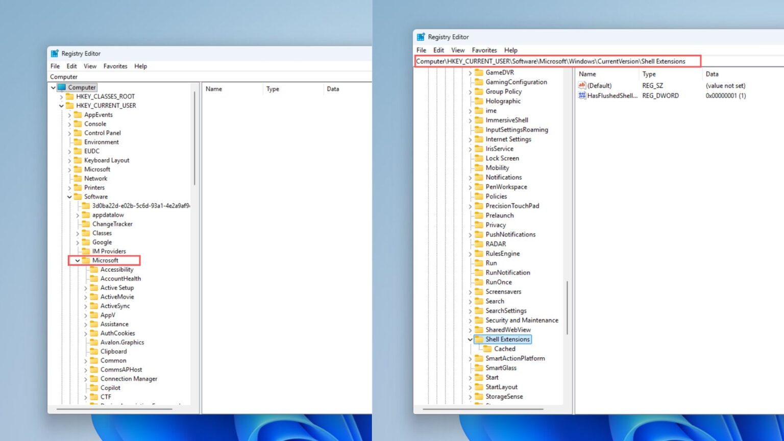 Windows 11 shows "Edit in Notepad" for file types, including .exe and images, but you can remove it