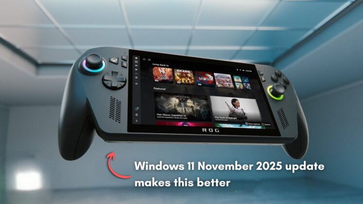 Windows 11 25H2 quietly rolls out gaming boost, including for handheld ...