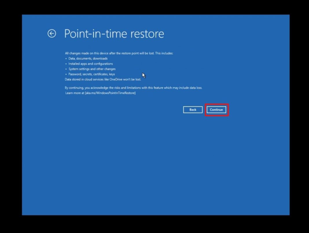 I tested Windows 11's Point-in-time Restore and it's one of the best ...
