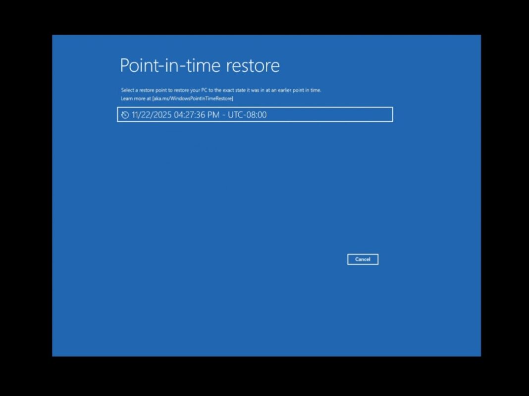 I tested Windows 11's Point-in-time Restore and it's one of the best ...