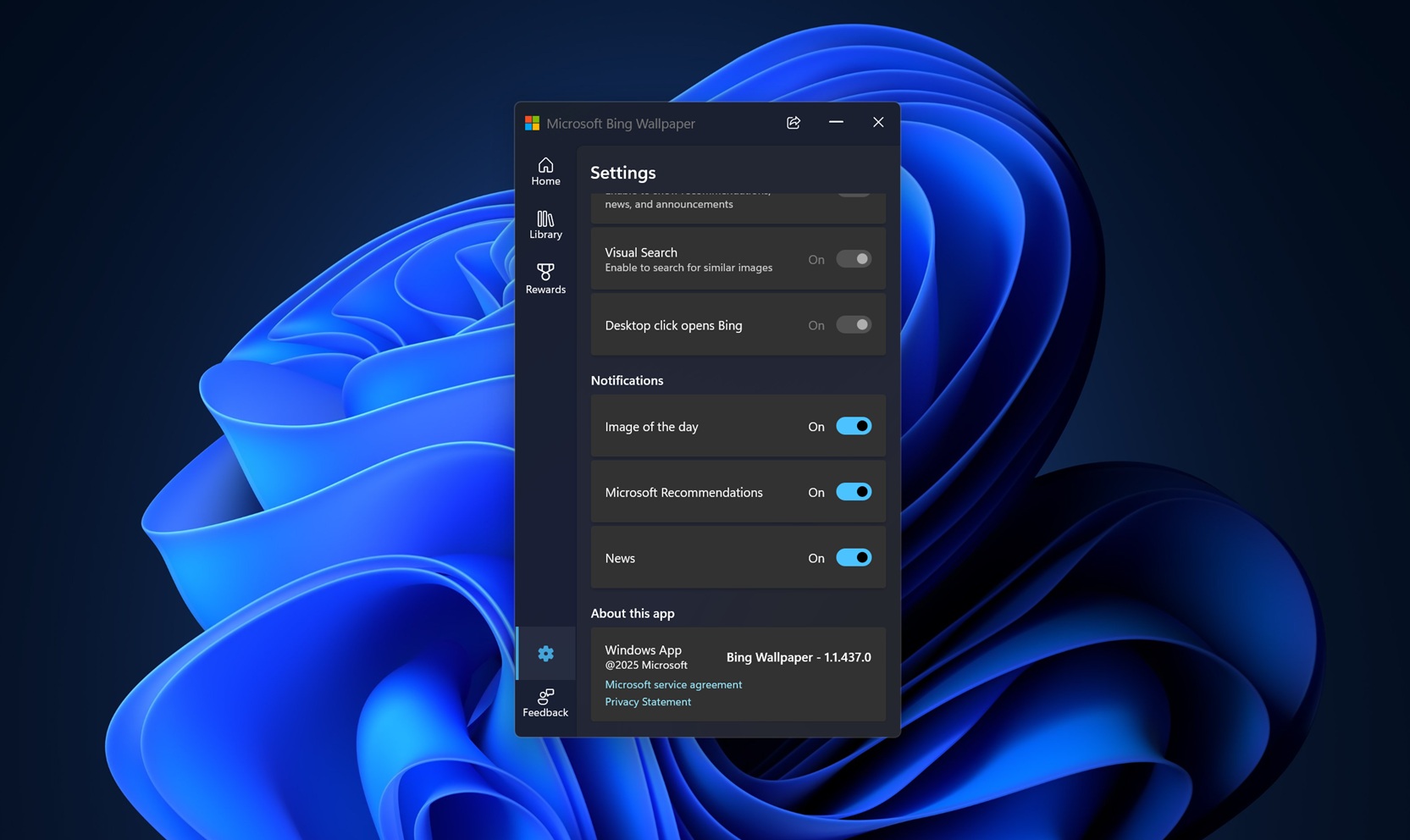 Microsoft added "click on desktop to open Bing” to the Bing Wallpaper ...