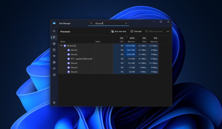 Discord admits its Windows 11 app is a resource hog, tests auto-restart ...
