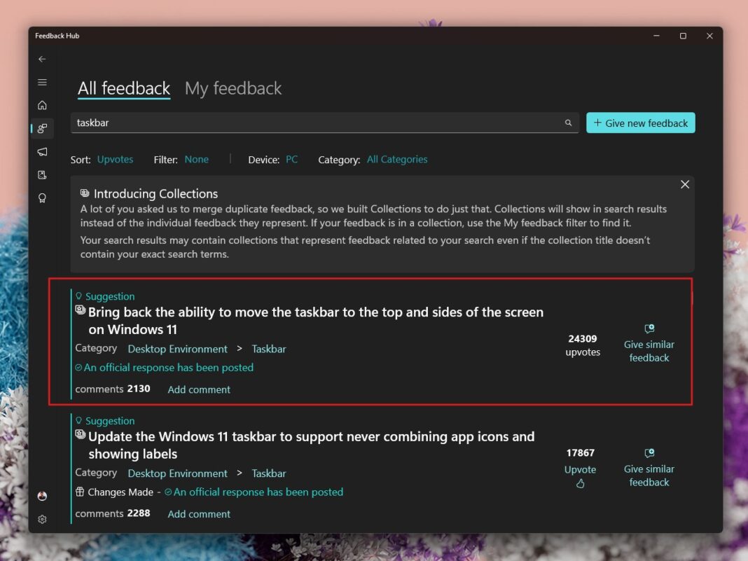 Windows 11 may finally let you move and resize the taskbar in 2026 as ...