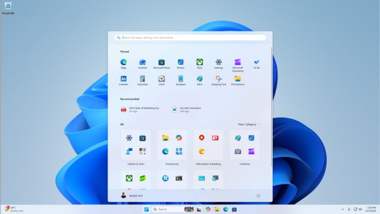 It’s not just you: Windows 11’s new Start menu really is huge