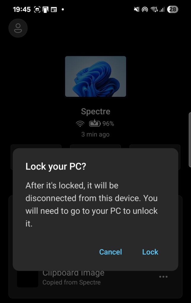 You can now lock Windows 11 from Android remotely, send files to PC ...