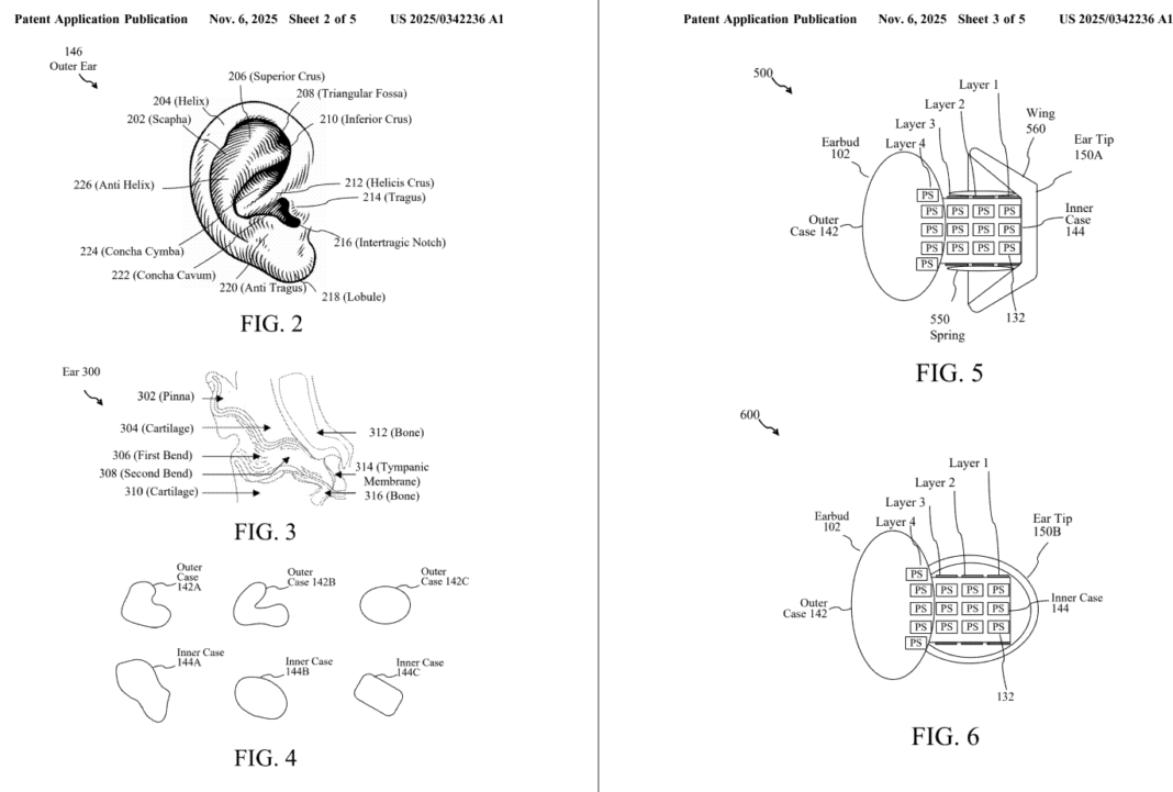 New Microsoft patent shows off Surface Earbuds that authenticate you ...