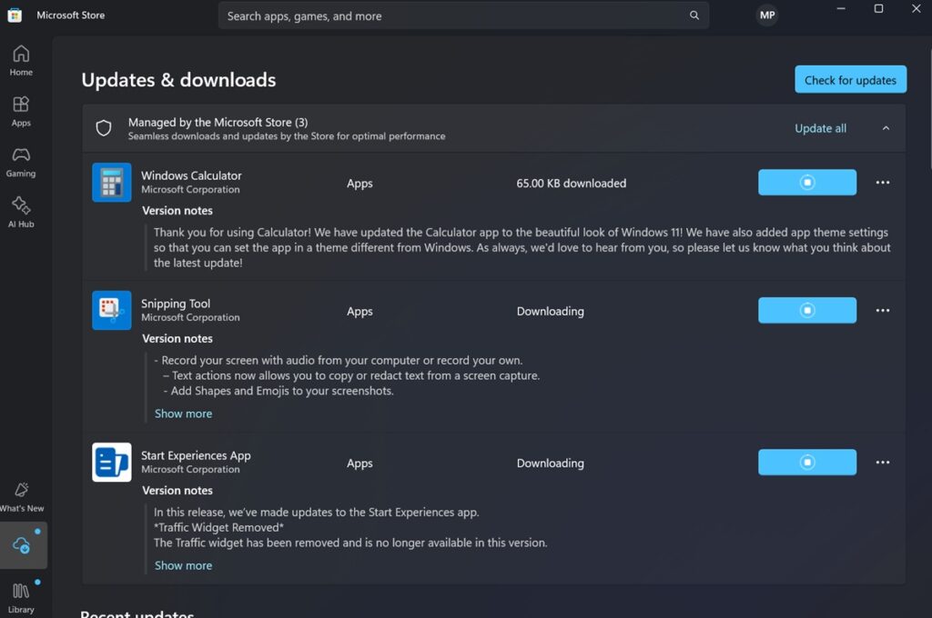 Microsoft is finally doing something about messy app updates on Windows 11