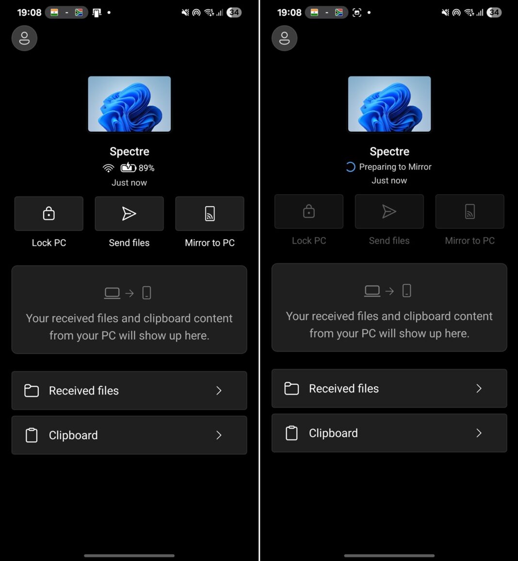 You can now lock Windows 11 from Android remotely, send files to PC ...
