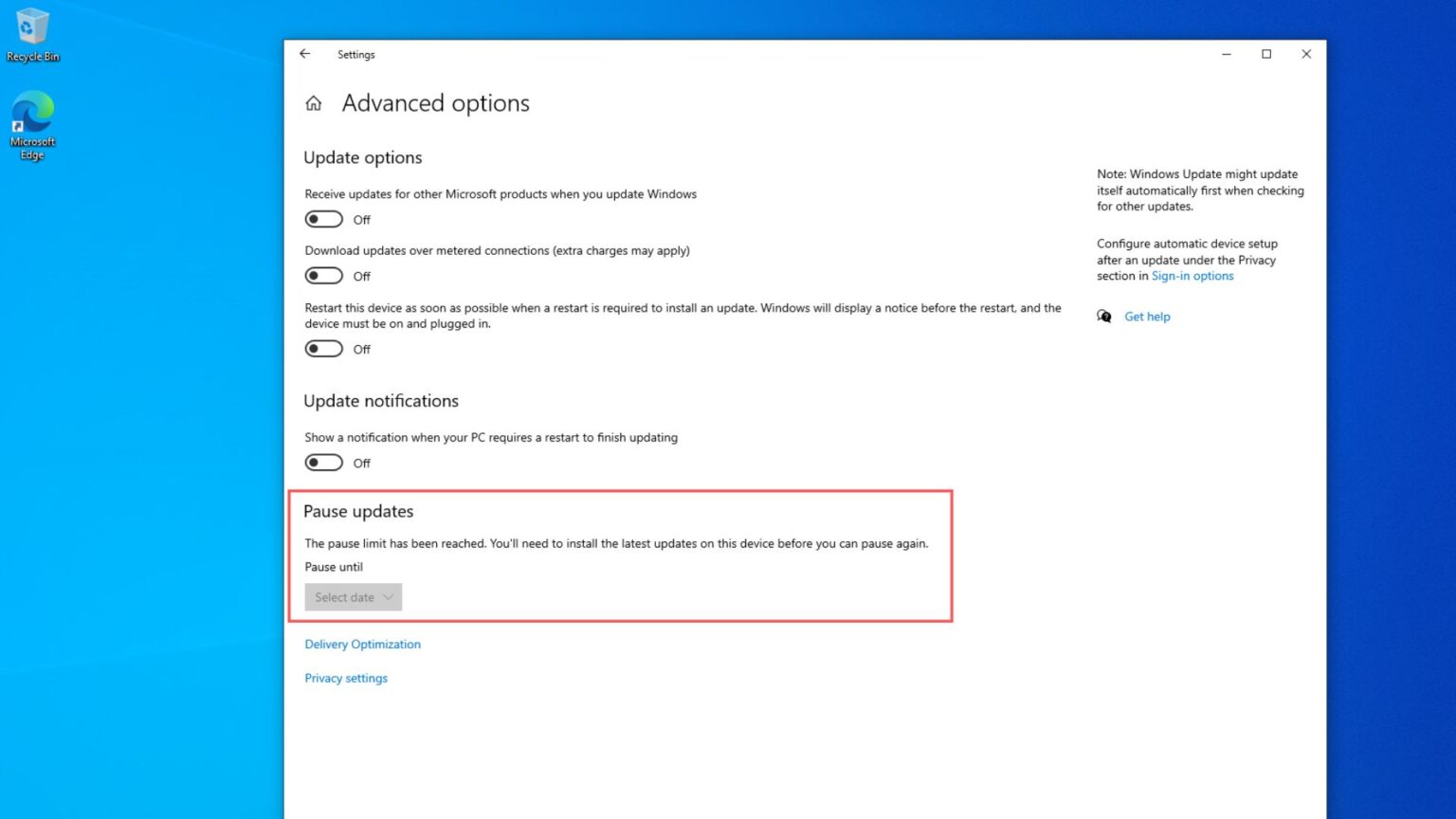 Non-ESU Windows 10 can’t pause updates anymore, including if Windows 11 ...