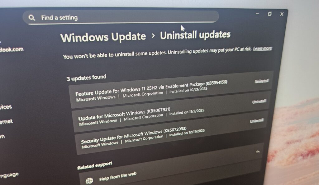 Windows 11 KB5072033 issues: Microsoft confirms a bug affecting WSL and ...