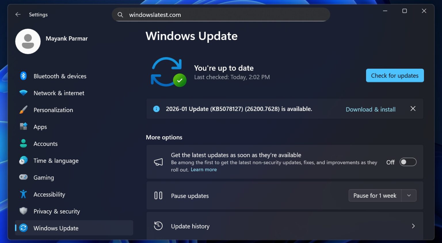 Windows 11 KB5078127 emergency update (25H2) fixes Outlook POP, PST ...