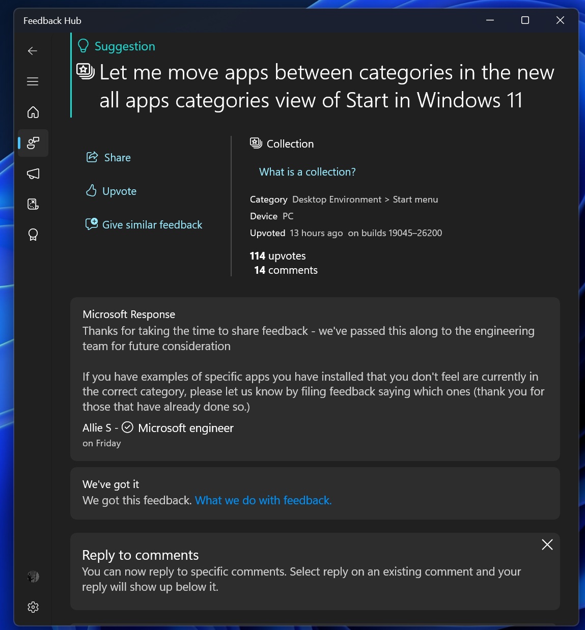 Windows 11's Start Menu Category View Lacks Manual Sorting, Apps ...