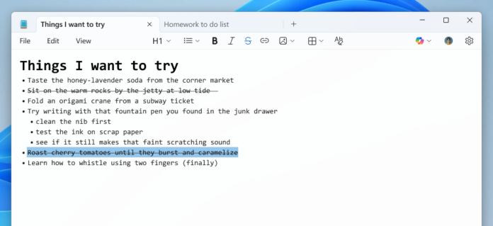 Microsoft says Notepad on Windows 11 is now "elevated", as it adds new ...