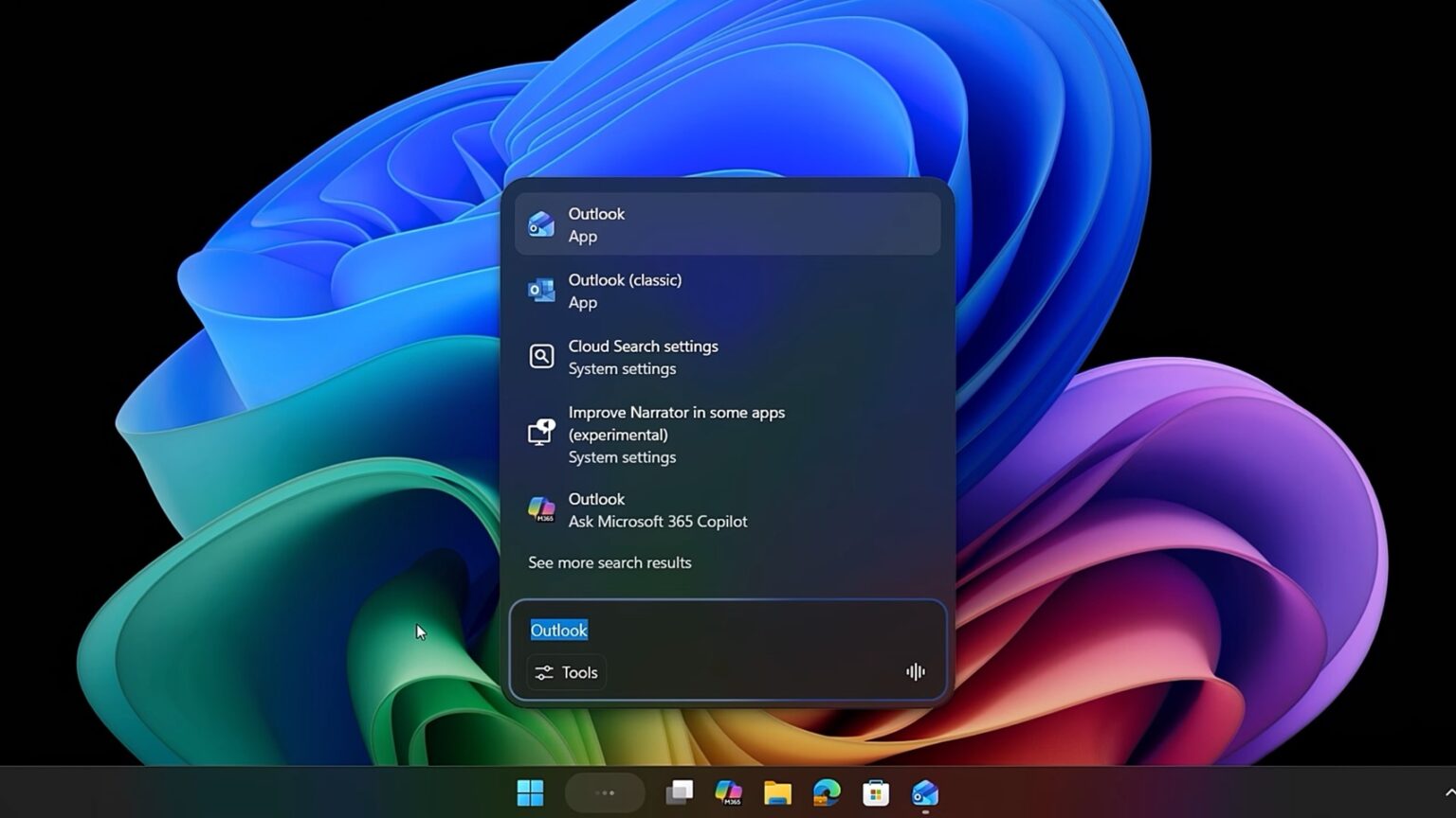 Microsoft shows off AI running on the Windows 11 taskbar and File ...