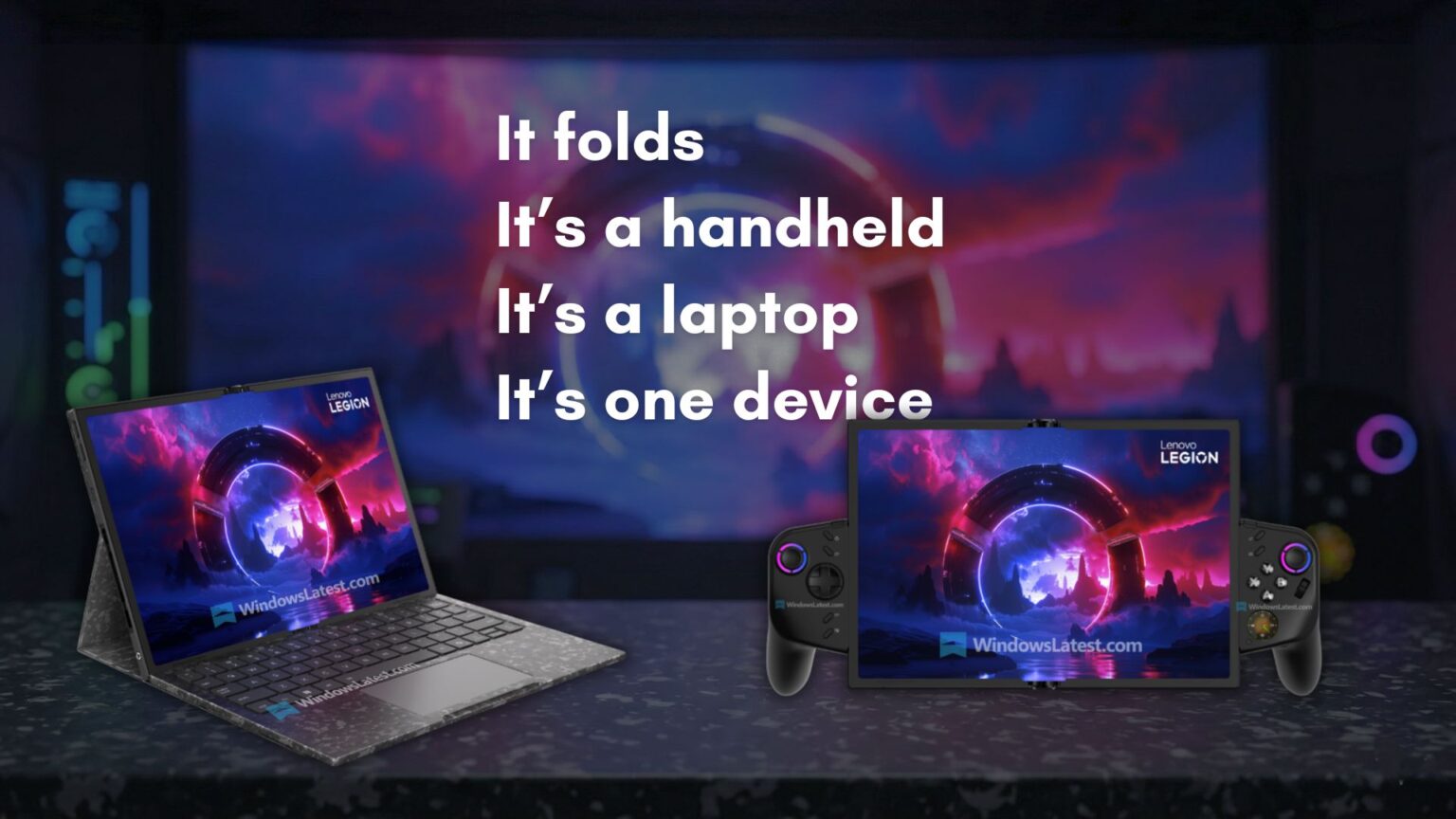 Exclusive: Lenovo Legion Go Fold is a handheld with foldable display ...