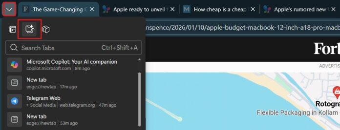 I tested Microsoft Edge’s AI tab organizer, and it’s shockingly good