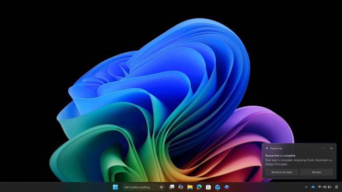 Microsoft shows off AI running on the Windows 11 taskbar and File Explorer
