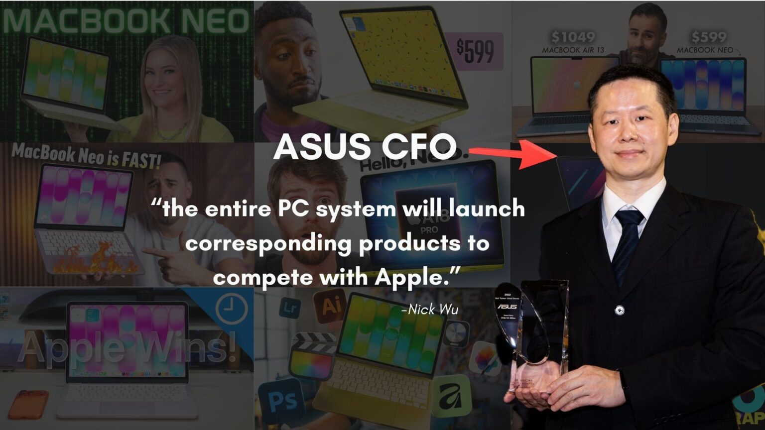 ASUS CFO says Microsoft, Intel and AMD maybe preparing a response to ...