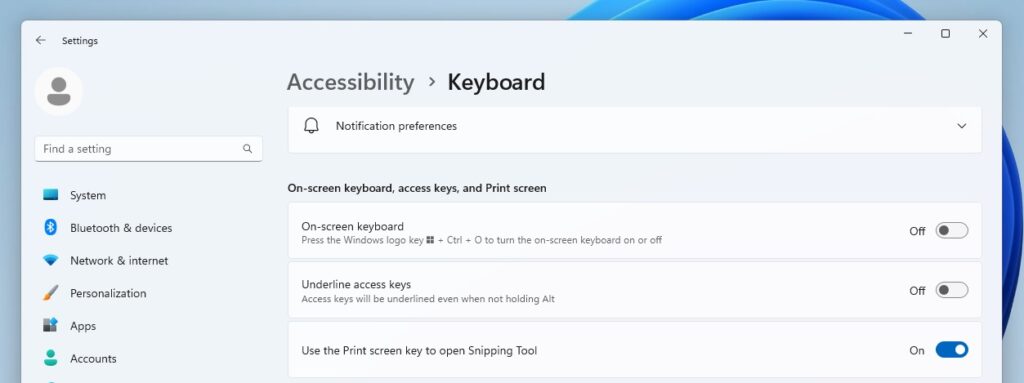 Microsoft finally gives you greater control over Print screen key in ...