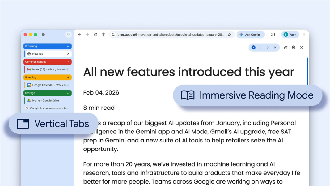 Microsoft Edge is promoting Vertical Tabs again, now that Google Chrome ...