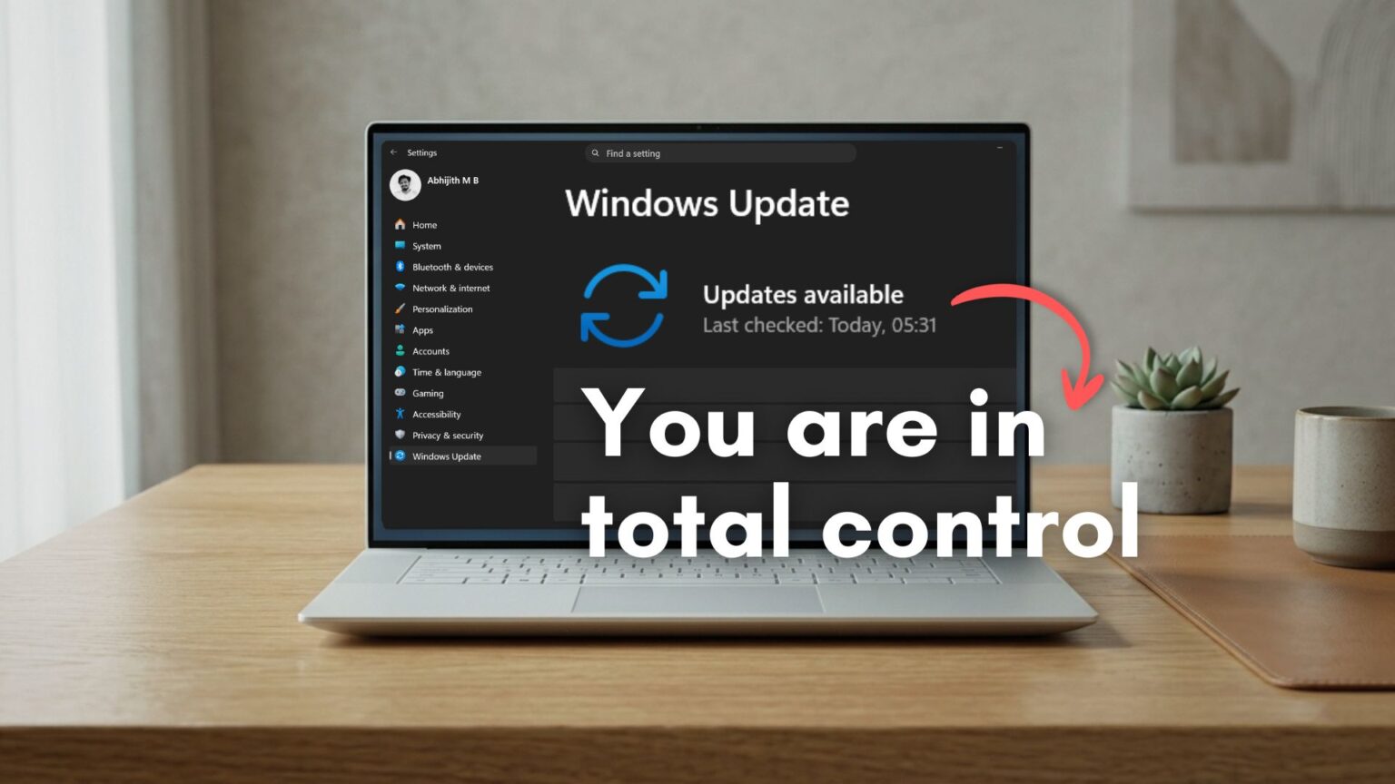 Microsoft is finally giving you full control over Windows 11 updates ...