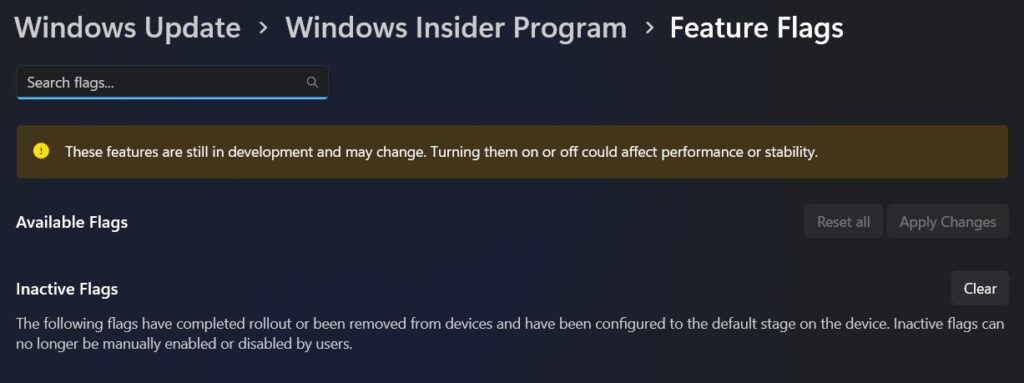 Microsoft confirms Windows 11 is getting Chrome-like feature flags to ...