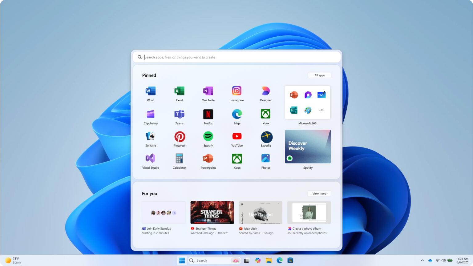 Microsoft tested 5 different Start menus for Windows 11 before choosing ...