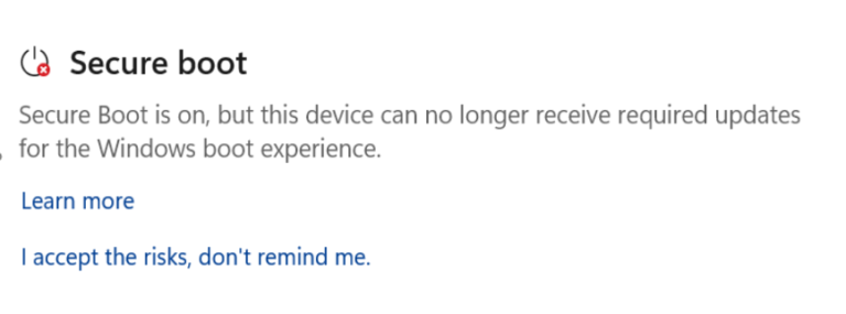 Windows 11 will now tell you if your Secure Boot certificates need ...