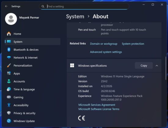 Windows 11 KB5083769 out with improved /scannow, direct download links ...