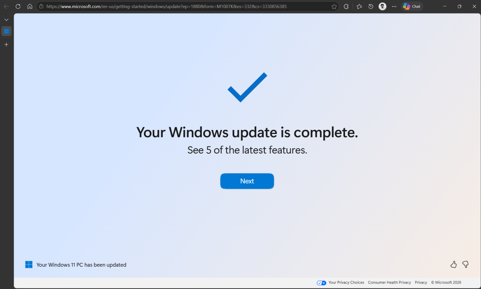 Windows 11’s mandatory update auto opens Microsoft Edge on some PCs ...