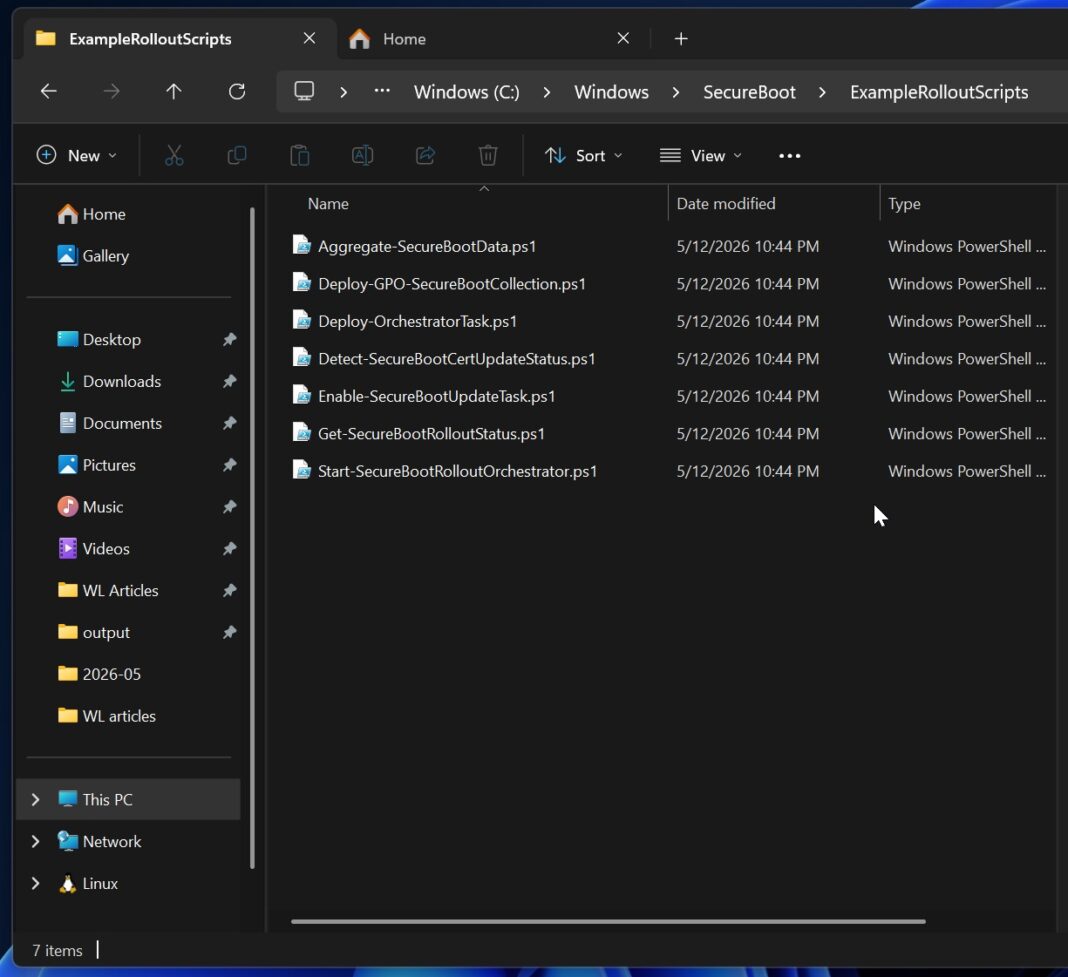 Microsoft confirms the new Secure Boot folder in Windows 11 isn't a bug ...