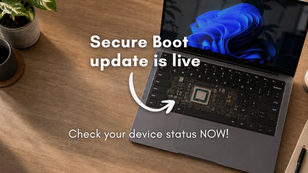 Microsoft released the Windows 11 Secure Boot update for all PCs, how ...
